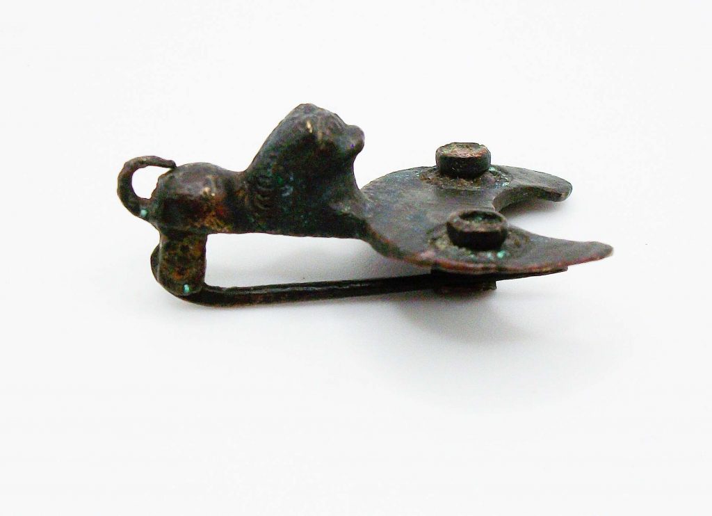 Gallo - Roman Butterfly & Lion Brooch - Antiquities by Objects Eclectic