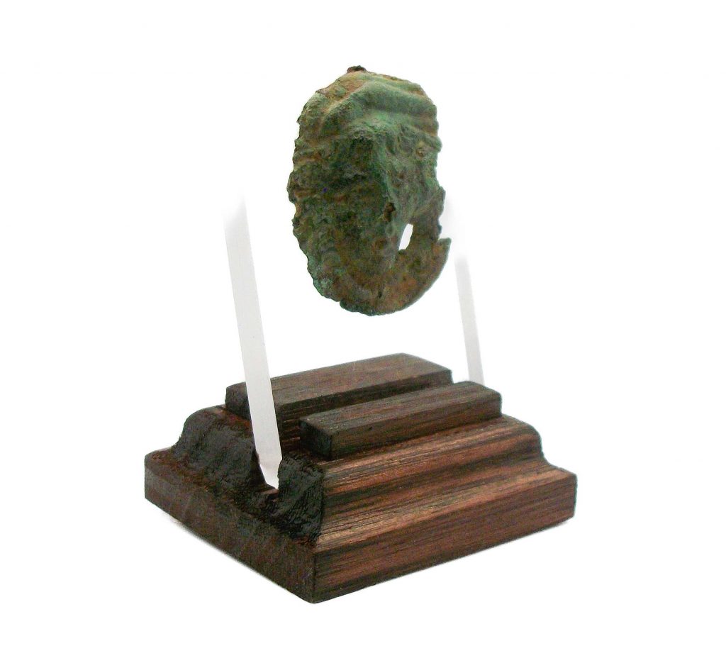 Roman Bronze Applique Face - Antiquities by Objects Eclectic