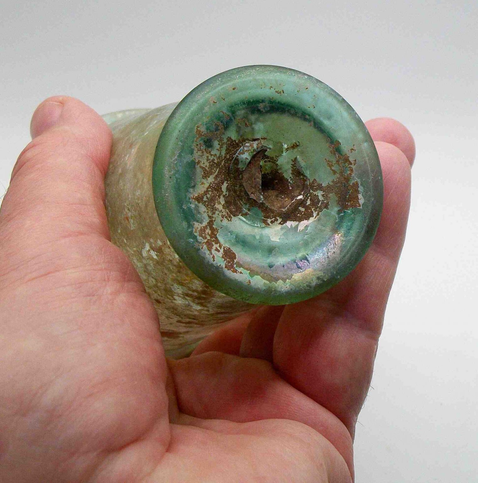 Roman Green Glass Beaker Circa 2nd to 4th Century AD - Antiquities by ...