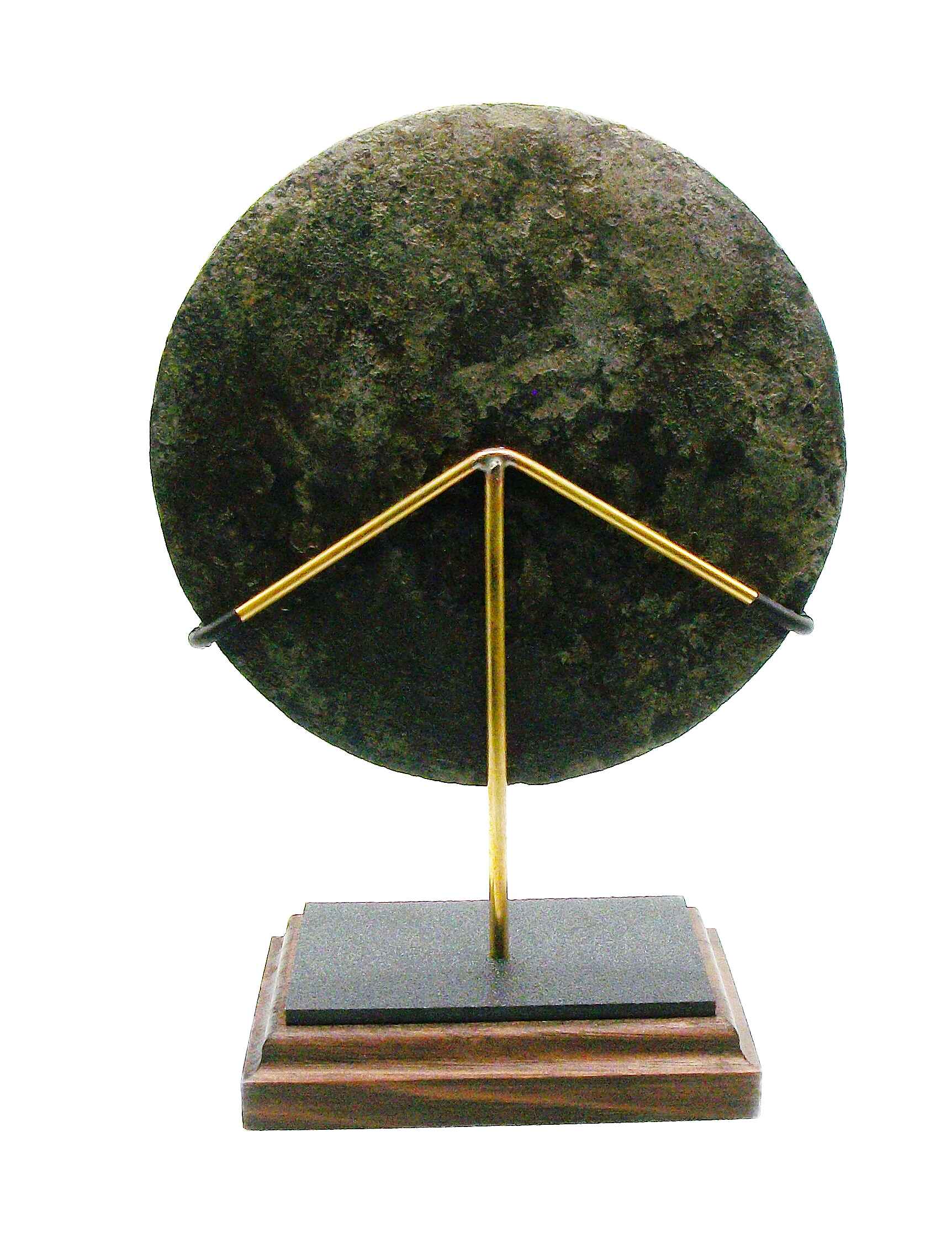 Large Roman Bronze Disc Mirror - Antiquities by Objects Eclectic